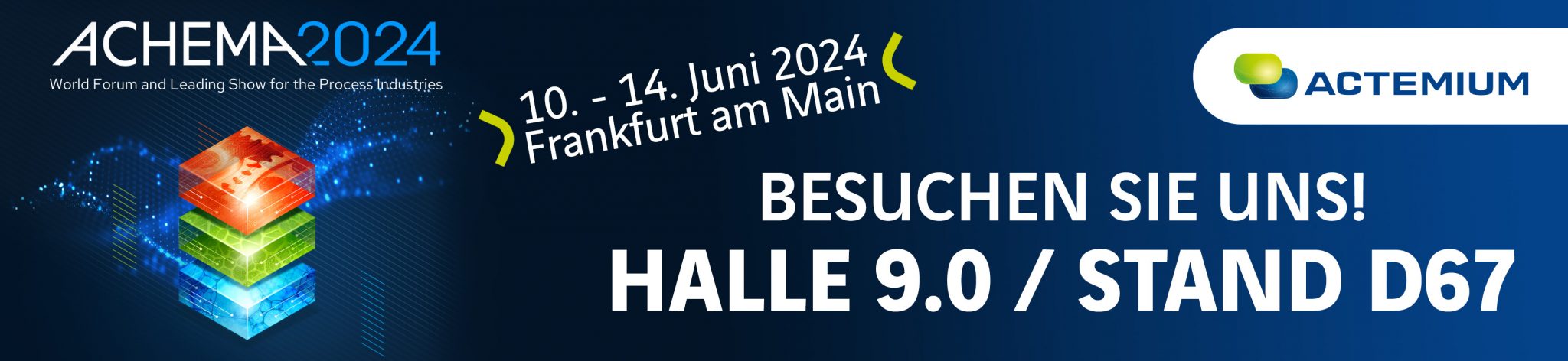 Actemium auf der ACHEMA 2024 in Frankfurt am Main